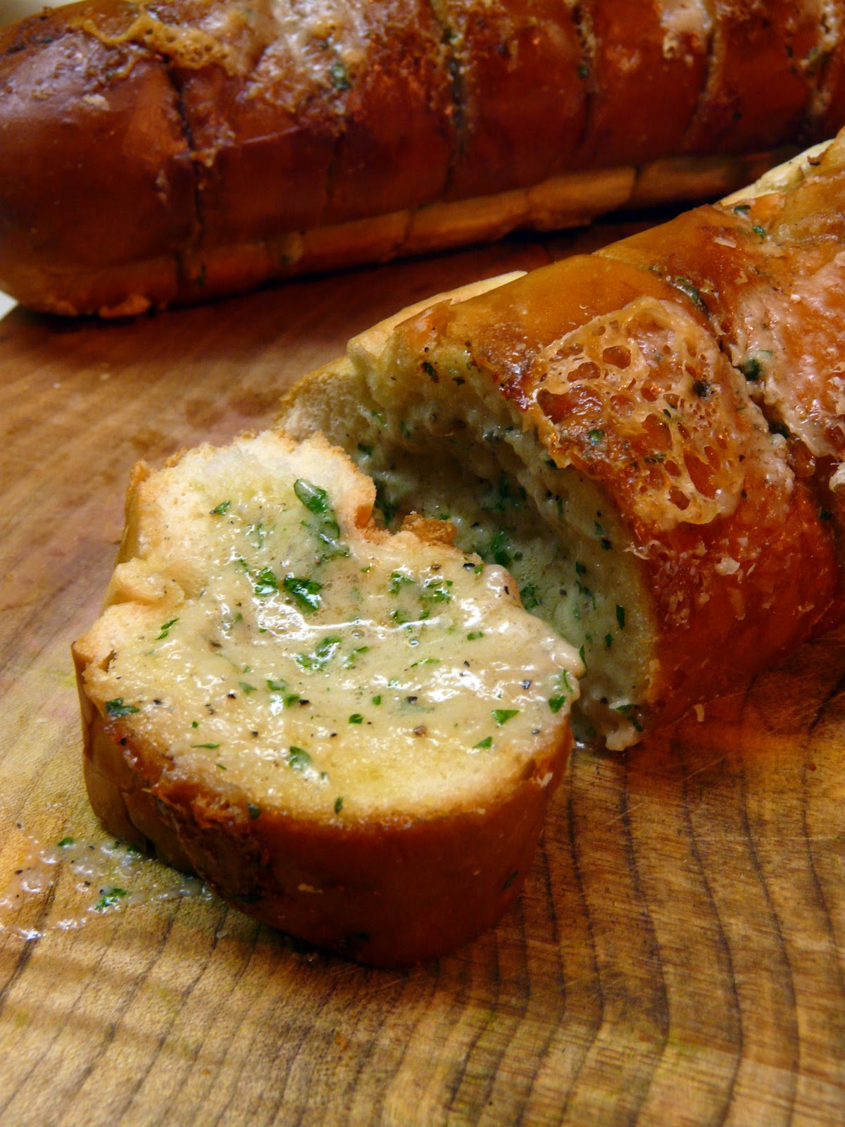 Italian Garlic Bread with Gorgonzola