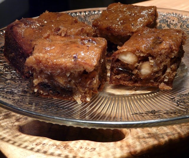 Date and Macadamia Nut Slice