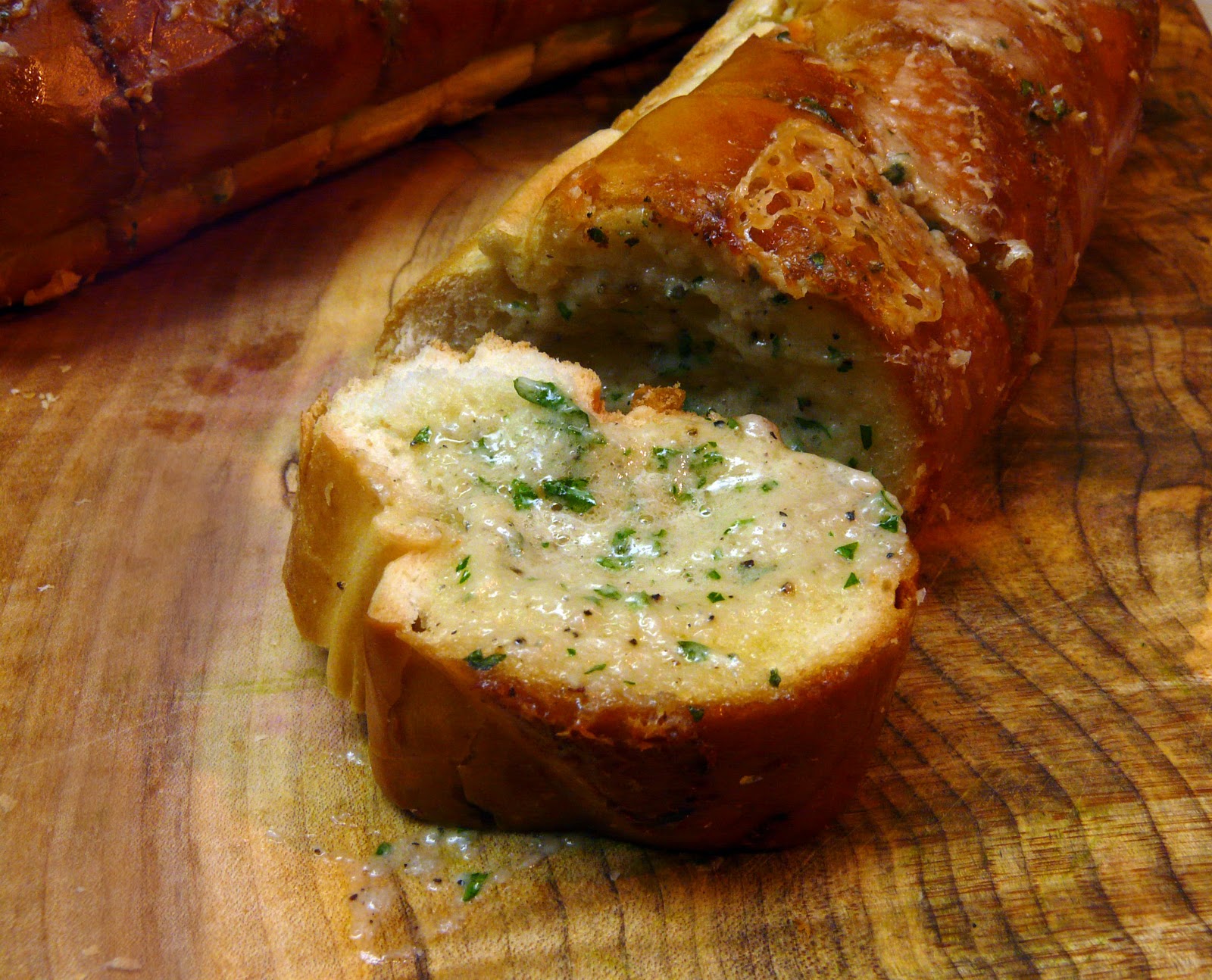 Italian Garlic Bread with Gorgonzola