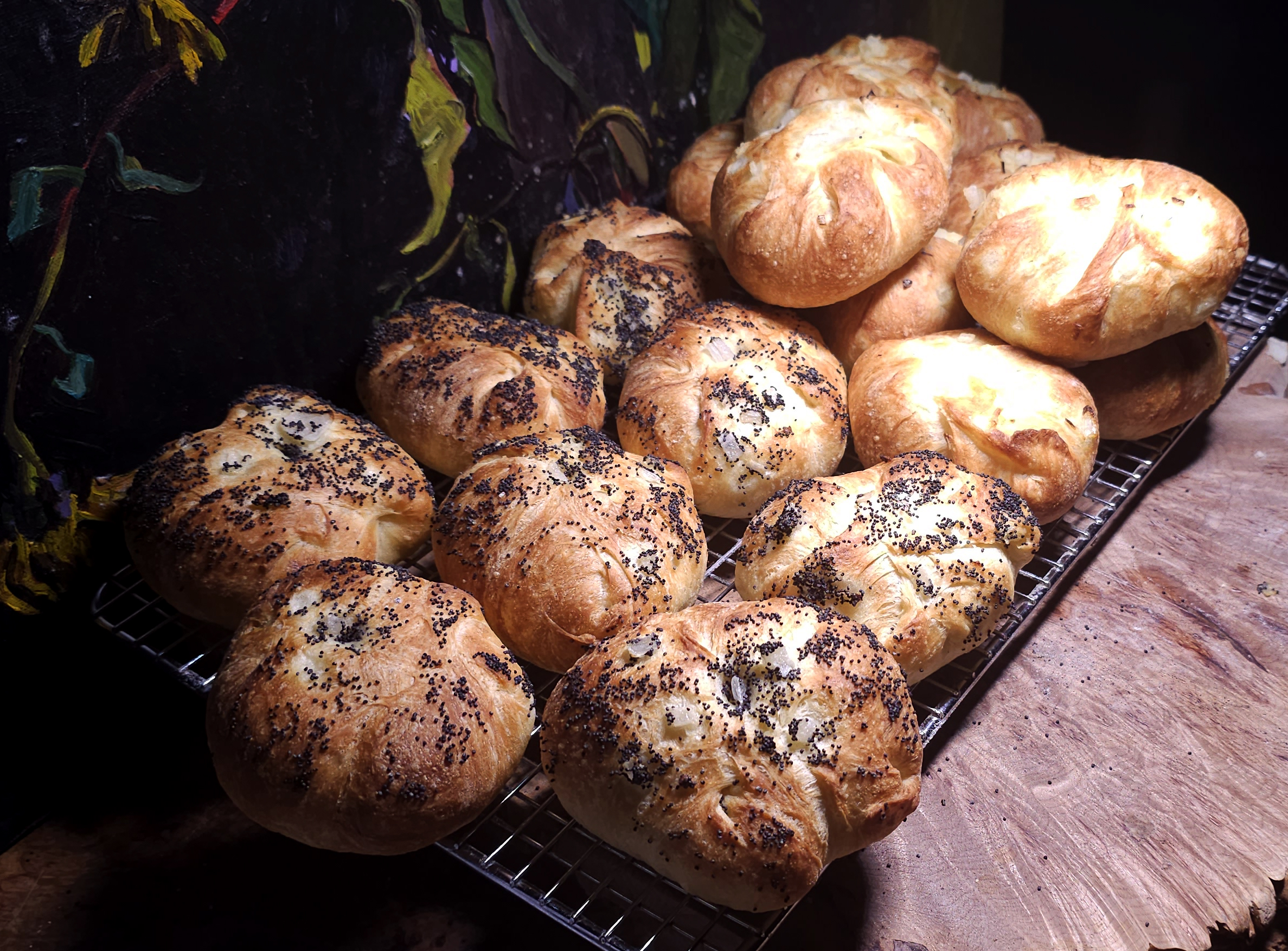 VIENNA ONION ROLLS